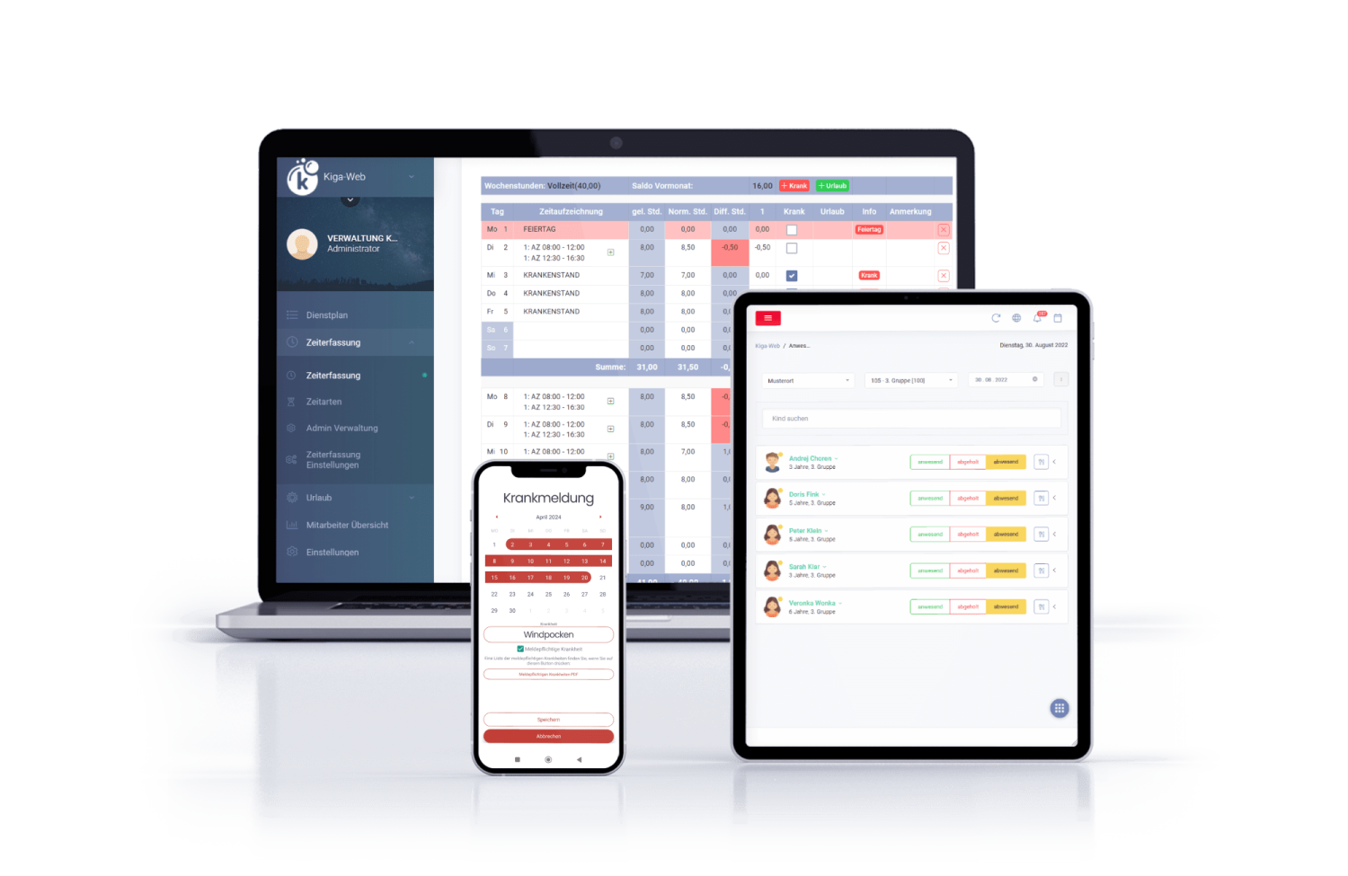 KitaWeb Eltern-App | Die kinderleichte Kita-Software